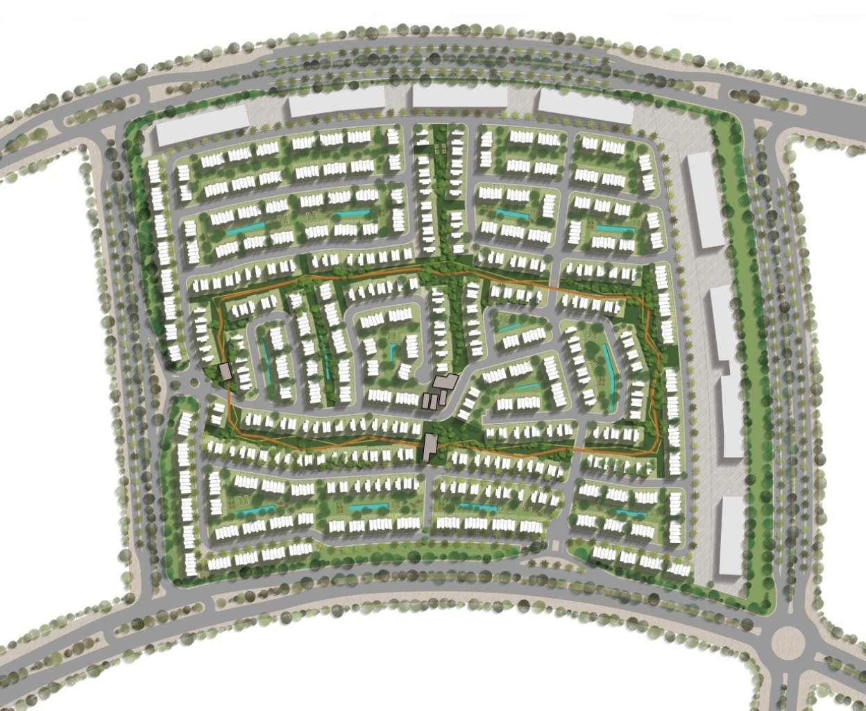 Scenes Mostakbal City - PROJECTS FACTS AND FIGURES